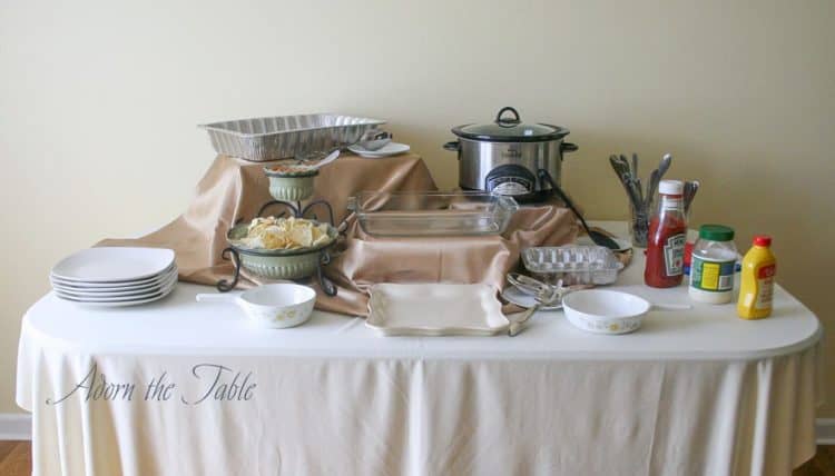 9 Biggest Mistakes Setting Up a Buffet - Adorn the Table