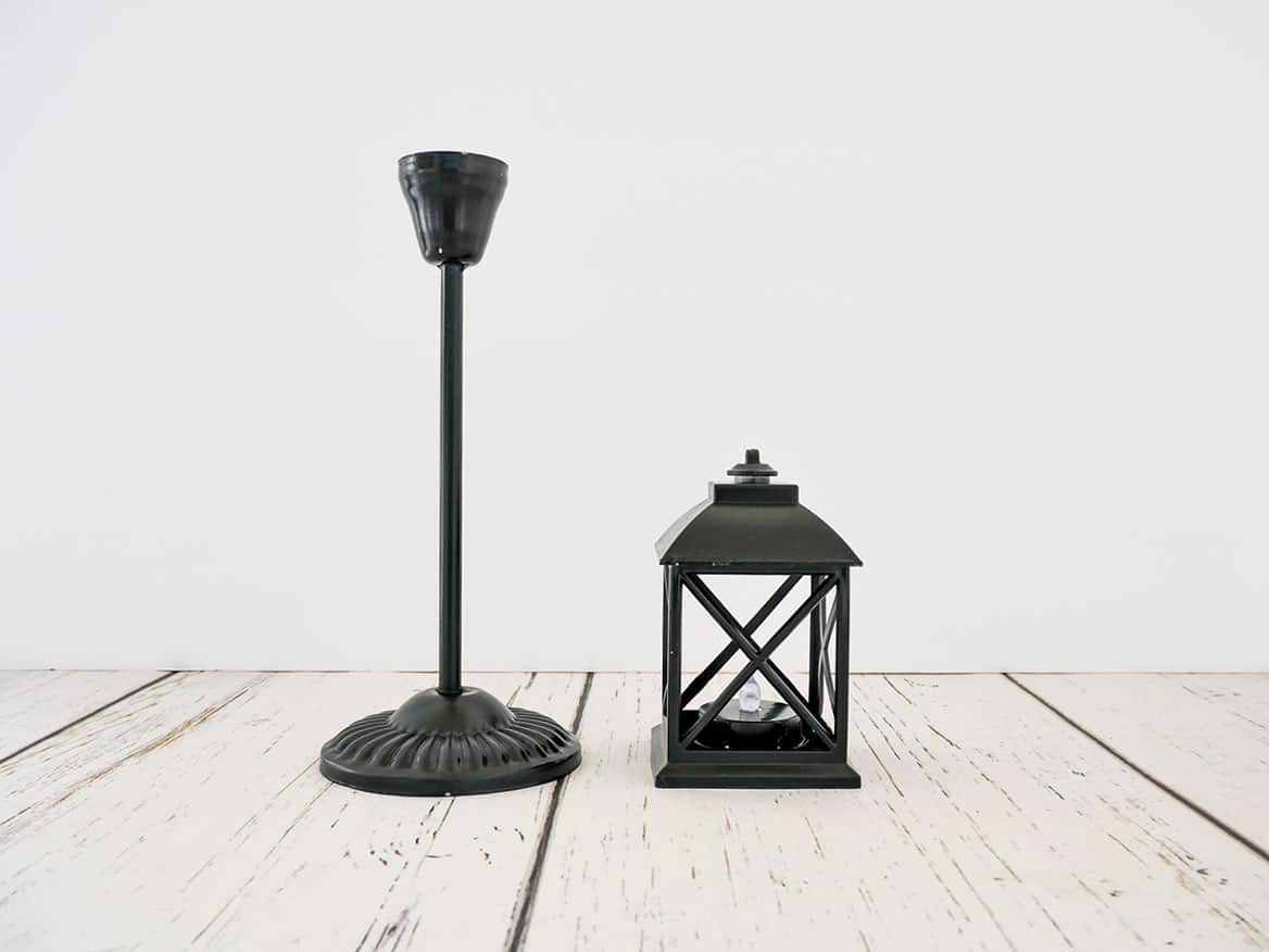 DIY Streetlight Posts for Tabletop Decor - Adorn the Table