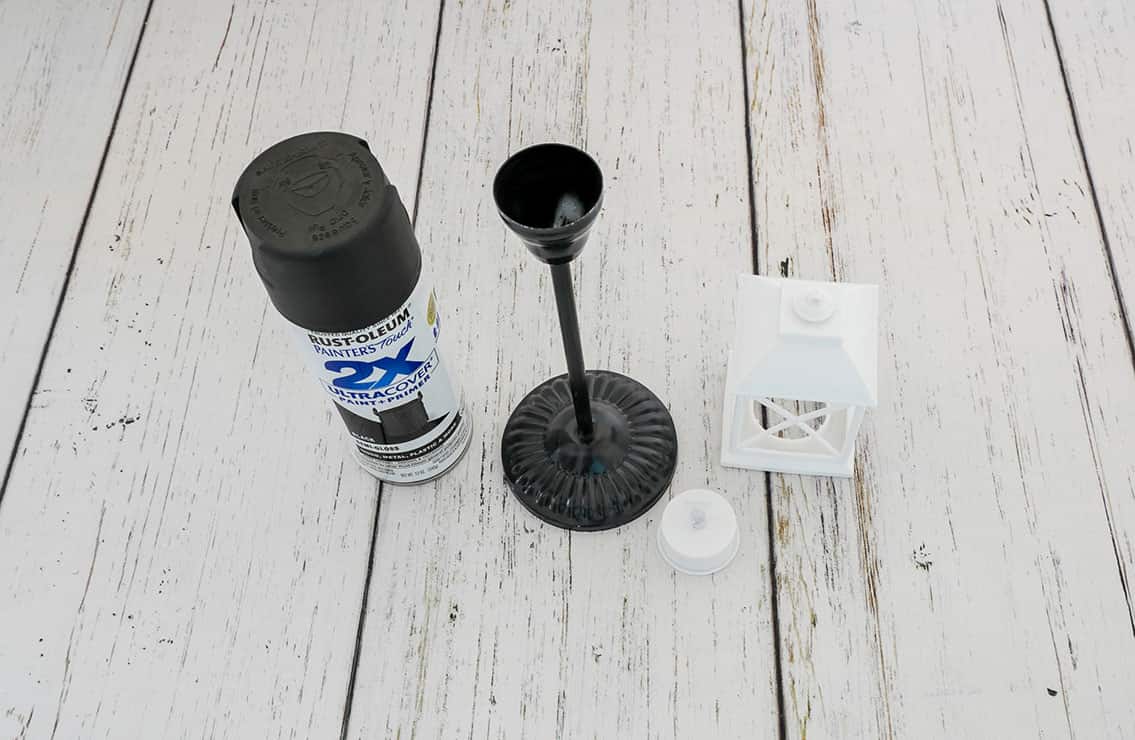 DIY Streetlight Posts for Tabletop Decor - Adorn the Table