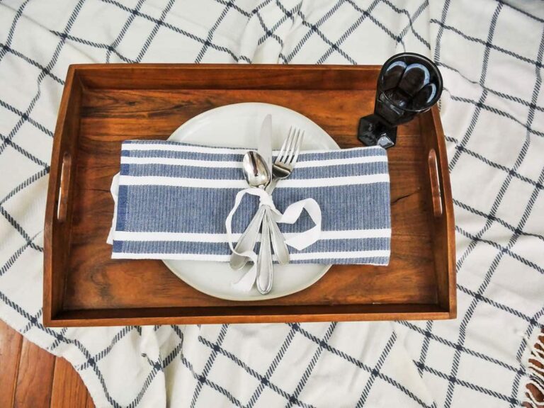 Easy Cozy Table Setting for Two - Adorn the Table