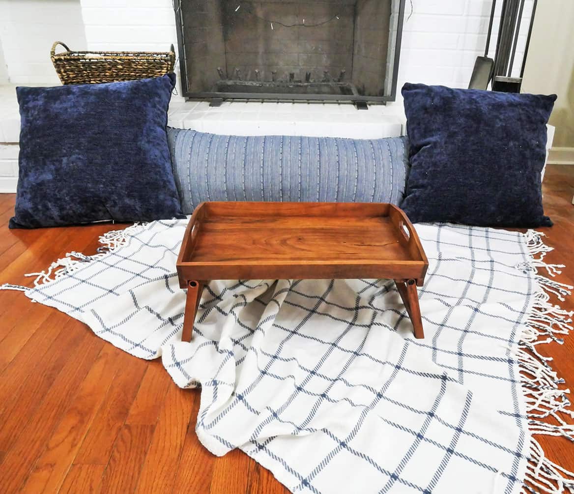 Easy Cozy Table Setting for Two - Adorn the Table