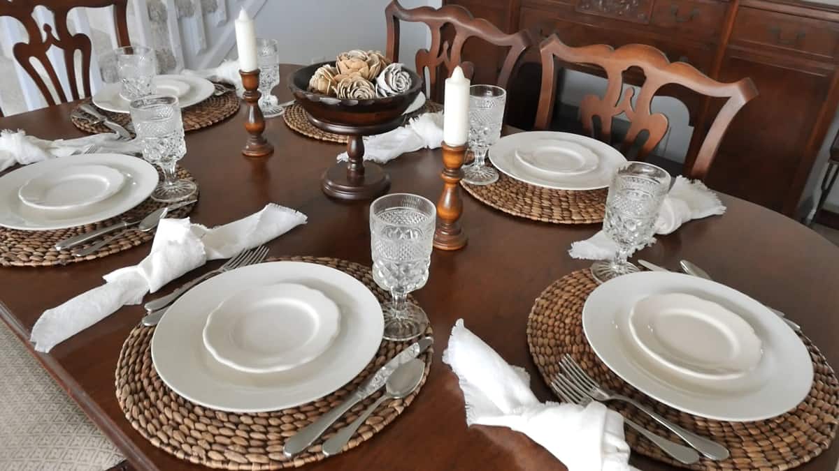 How to Style 3 Stunning Neutral Table Settings - Adorn the Table