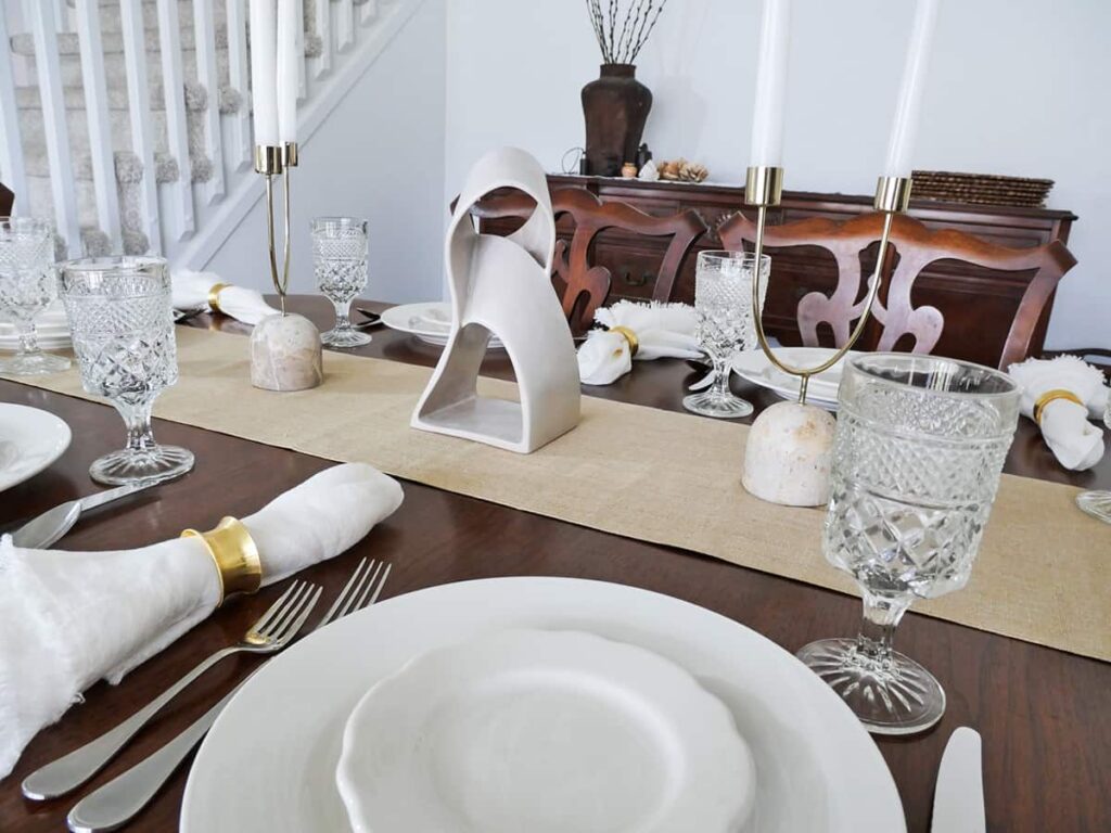 How to Style 3 Stunning Neutral Table Settings - Adorn the Table