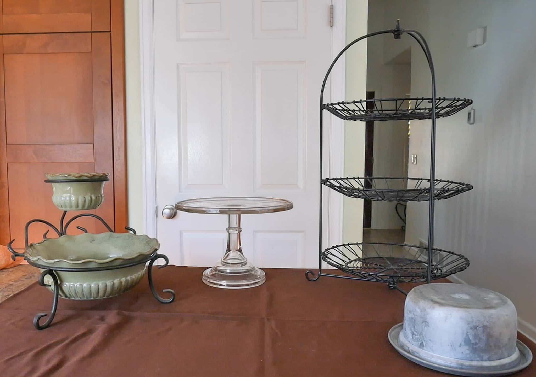 How to Style a Food Buffet Table in a Small Space - Adorn the Table